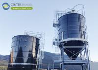 China Grain Storage Silos: Meeting All Your Grain Storage Needs with Center Enamel for sale