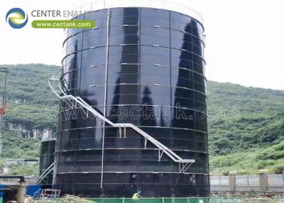 China Easy Construction Leachate Storage Tanks with Aluminum Dome Roof for Enhanced Protection for sale