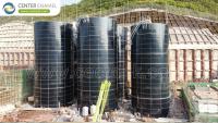 China Glass-Fused-to-Steel Leachate Storage Tanks: A Durable and Cost-Effective Solution for Leachate Treatment Projects for sale