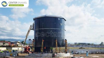China Fire-Water Storage Tanks – Storage Capacity from 5,000 to 602,000 Gallons: Center Enamel for sale