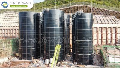 China Bolted Steel Leachate Storage Tanks: The Cost-Effective Choice for Landfill Leachate Storage Projects for sale