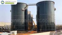 China Bolted Steel Tanks for Bulk Material Storage Silos: Center Enamel Provides Durable and Efficient Solutions for Industrial Storage for sale