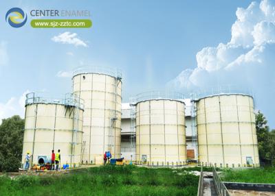 China Center Enamel Supplies Advanced Anaerobic Digester Tanks for Brunei Biogas Project for sale