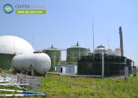 China Center Enamel Provides Anaerobic Digester Tanks For Singapore Biogas Project for sale