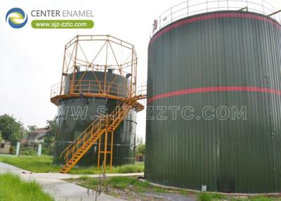 China Center Enamel Provides Anaerobic Digester Tanks For East Timor Biogas Project for sale