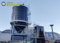China Center Enamel's 50,000 Gallon Glass-Fused-to-Steel Tanks for Pristine Drinking Water Storage for sale