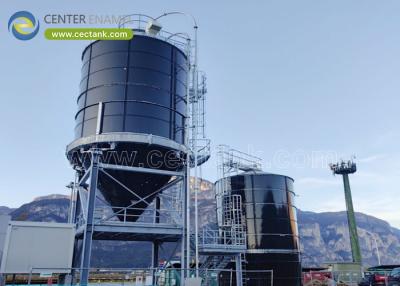 China Center Enamel's 50,000 Gallon Glass-Fused-to-Steel Tanks for Pristine Drinking Water Storage for sale