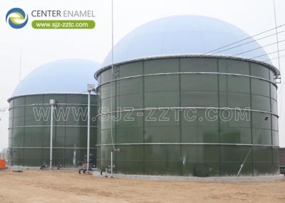 China Center Enamel Provides Anaerobic Digester Tanks For Slovenia Biogas Project for sale
