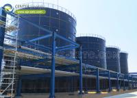 China Center Enamel Provides Anaerobic Digester Tanks For Guinea-Bissau Biogas Project for sale