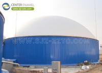 China Center Enamel Provides Anaerobic Digester Tanks For Uganda Biogas Project for sale