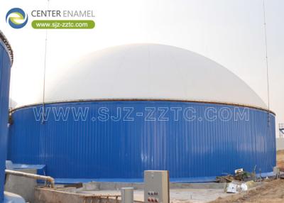China Center Enamel Provides Anaerobic Digester Tanks For Uganda Biogas Project for sale