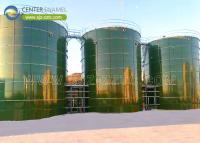 China Center Enamel Provides Anaerobic Digester Tanks For Qatar Wastewater Treatment Project for sale