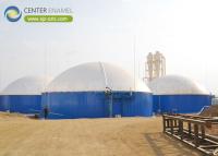 China Center Enamel Provides Anaerobic Digester Tanks For Kosovo Wastewater Treatment Project for sale