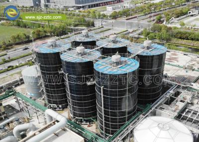 China Center Enamel Provides Anaerobic Digester Tanks For Norway Wastewater Treatment Project for sale