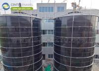 China Center Enamel Provides Anaerobic Digester Tanks For Gabon Wastewater Treatment Project for sale