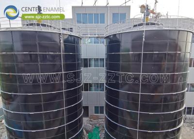 China Center Enamel Provides Anaerobic Digester Tanks For Gabon Wastewater Treatment Project for sale
