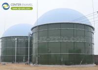China Center Enamel Provides Anaerobic Digester Tanks For Mali Wastewater Treatment Project for sale