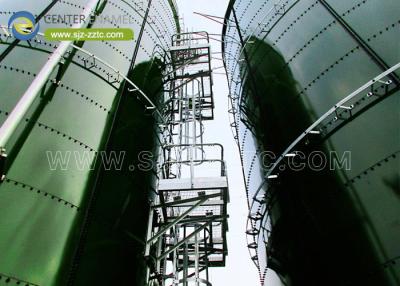 China Center Enamel Delivering Robust Anaerobic Digester Tanks for Niger's Wastewater Treatment Project for sale