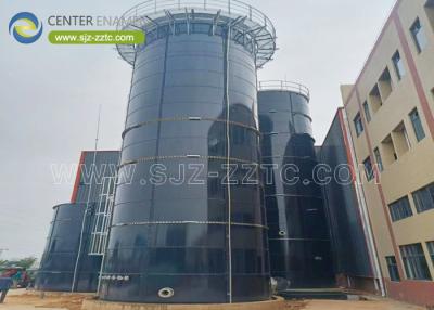 China Center Enamel Provides Anaerobic Digester Tanks For Sudan Wastewater Treatment Project for sale