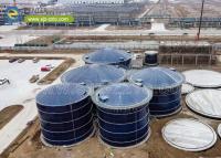 China Center Enamel Provides Anaerobic Digester Tanks For Togo Wastewater Treatment Project for sale
