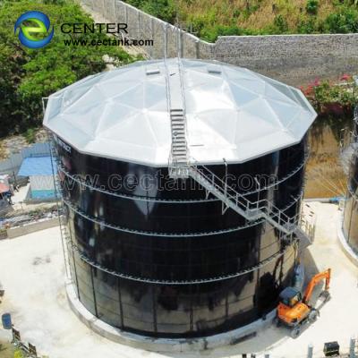 China Center Enamel can Provide Aluminum Dome Roofs for Namibia Crude Oil Storage Tanks for sale