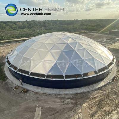 China Center Enamel can Provide Aluminum Dome Roofs for Morocco Crude Oil Storage Tanks for sale