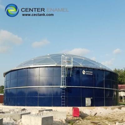 China Center Enamel can Provide Aluminum Dome Roofs for Mauritius Crude Oil Storage Tanks for sale