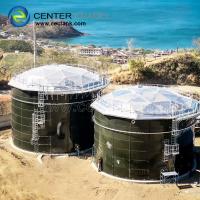 China Center Enamel can Provide Aluminum Dome Roofs for Mali Crude Oil Storage Tanks for sale