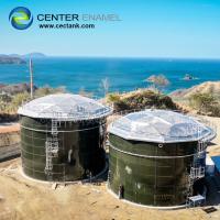 China Center Enamel can Provide Aluminum Dome Roofs for Madagascar Crude Oil Storage Tanks for sale