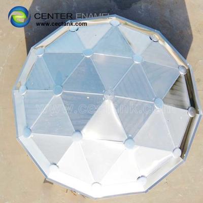 China Center Enamel can Provide Aluminum Dome Roofs for South Africa Crude Oil Storage Tanks for sale