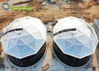China Center Enamel can Provide external floating roof for Cambodia Oil & Gas Storage Tanks for sale