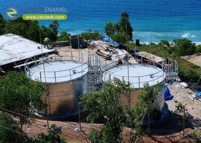 China Premium Hygienic Galvanized Bolted Tanks for Raw Milk Storage for sale