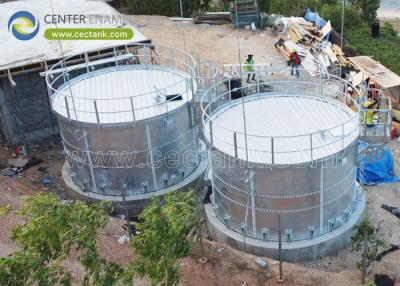 China Galvanized Steel Tanks for  Water Treatment Equipment In Recirculating Aquaculture Systems for sale