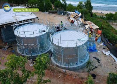 China High-Capacity Galvanized Steel Bolted Tanks As Firefighting Water Reserve Tank For And Durable Fire Protection System for sale