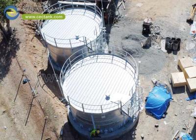 China Hygienic Galvanized Steel Tanks as Raw Water Tanks for Modern Beverage Factories Center Enamel s Premier Storage Solution for sale