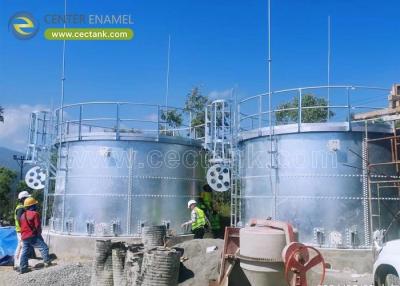 China Robust And Corrosion-Resistant Galvanized Steel Tanks For Raw Water Storage In Beverage Production for sale