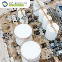 China Secure Epoxy Coated Steel Biogas Storage Tanks Providing Safe Containment for Collected Biogas for sale