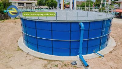 China Epoxy Coated Tanks for Anaerobic Digesters Key  Biogas Production for sale