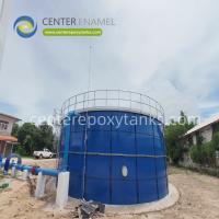 China Epoxy-Coated Large Farm Water Tanks Provide Ample Water Storage For Big Farms for sale