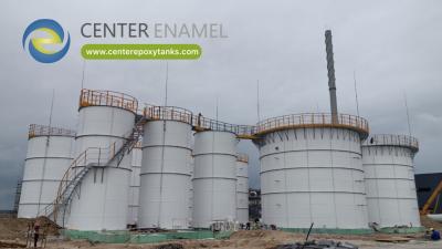 China Epoxy Coated Steel Bolted Tanks for Aquaculture Storage: Supports Healthy Aquatic Environments for sale
