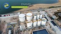 China Epoxy Coated Steel Bolted Tanks for Agricultural Digesters: Aids On-Farm Biogas Production for sale
