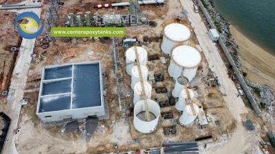 China Epoxy Coated Steel Bolted Tanks for Industrial Storage: Versatile Industrial Liquid Containment for sale
