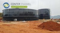China Epoxy Coated Steel Bolted Tanks for Wastewater Storage: Reliable Effluent Containment for sale