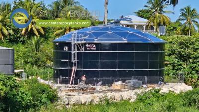 China Epoxy Coated Steel Bolted Tanks for Harvested Rainwater: Efficiently Stores Collected Rainfall for sale