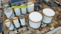China Epoxy Coated Steel Bolted Tanks for Effluent Holding: Stores Treated Wastewater Temporarily for sale