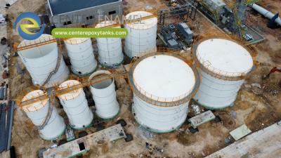 China Epoxy Coated Steel Bolted Tanks for Effluent Holding: Stores Treated Wastewater Temporarily for sale