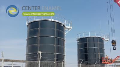 China Epoxy Coated Steel Bolted Tanks for Food Waste & Energy Crops: Aids in Organic Waste Digestion for sale