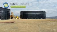 China Epoxy Coated Steel Bolted Tanks for Fish Farm Water: Provides Reliable Water for Aquaculture for sale