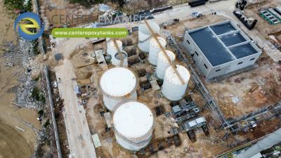 China Epoxy Coated Steel Bolted Tanks for Farm Digesters: Supports On-Farm Organic Waste Processing for sale