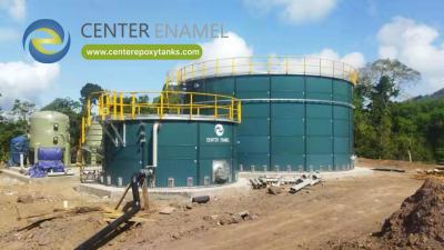 China Epoxy Coated Steel Bolted Tanks for Cow Dung Biogas Digesters: Efficiently Process Cow Manure for Energy for sale